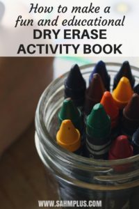 Dry Erase Activity Book - Make Your Own Activity Book They'll Beg to Use